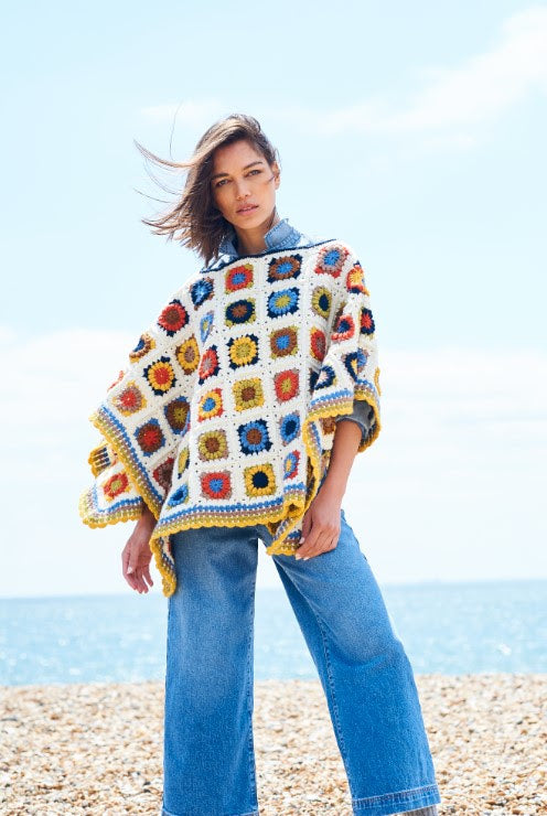 Stylecraft Spring Poncho Make Along - Niamh Colourway in Stylecraft ...